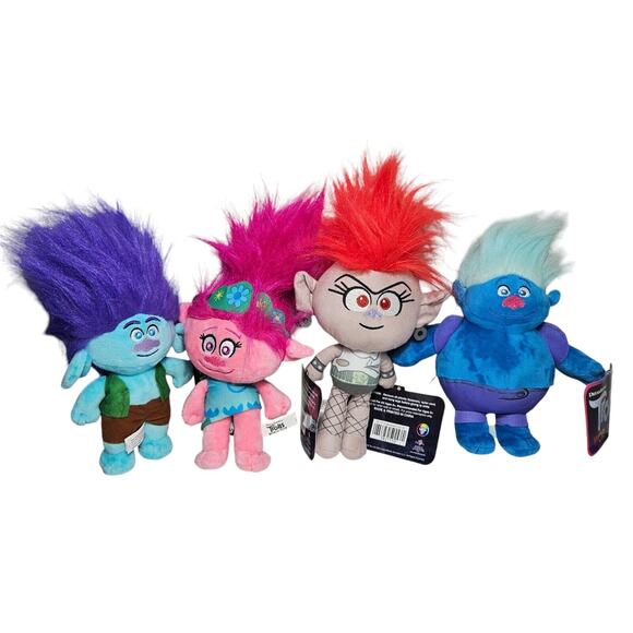toy factory | Toys | Dreamworks Trolls World Tour Plush Lot Nwt Toy ...